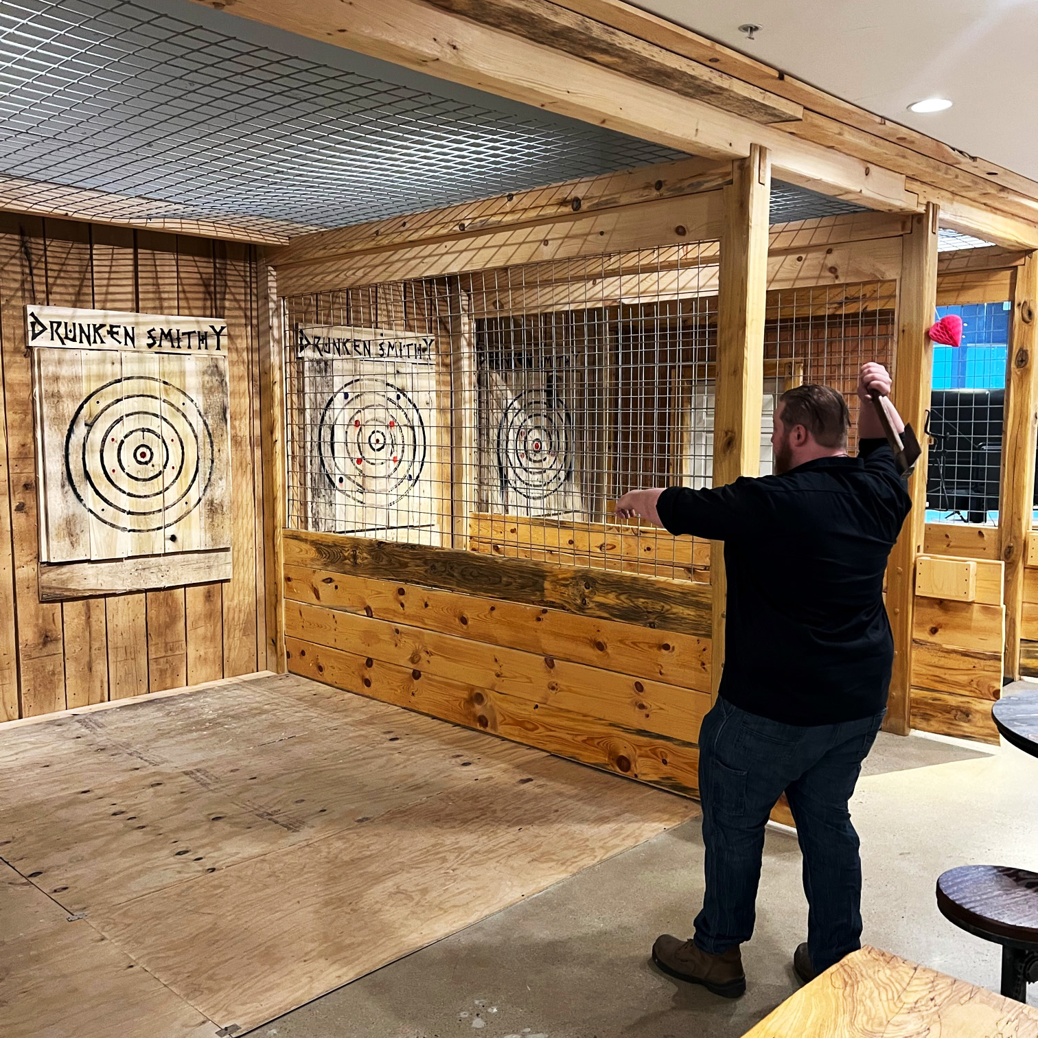 Axe Throwing | Drunken Smithy