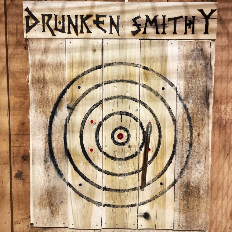 Axe Throwing | Drunken Smithy